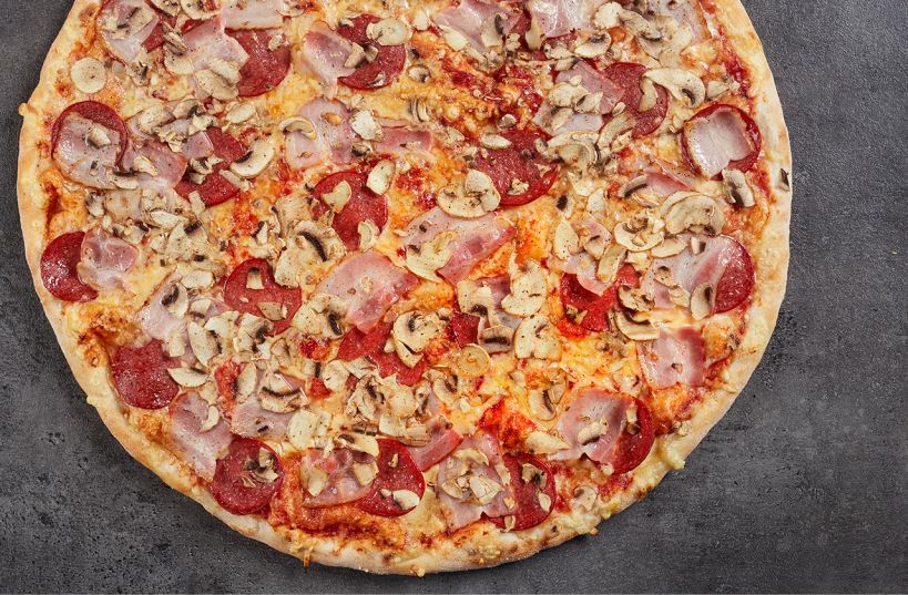 Trio pizza - Order now! Free Delivery (49 min), Riga | Pica Lulū